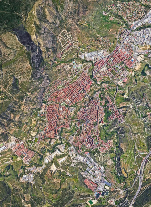 De la foto satélite… al mapa. – Escuela de orientación